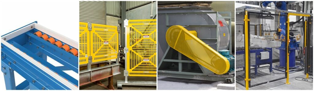 Fabrication & Welding for Steel Machine Guards, Guarding