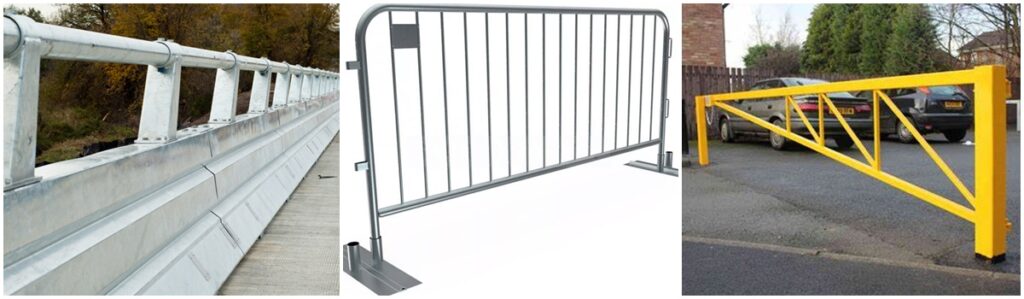 Fabrication & Welding of Steel Barriers, UK, CP Fabrications